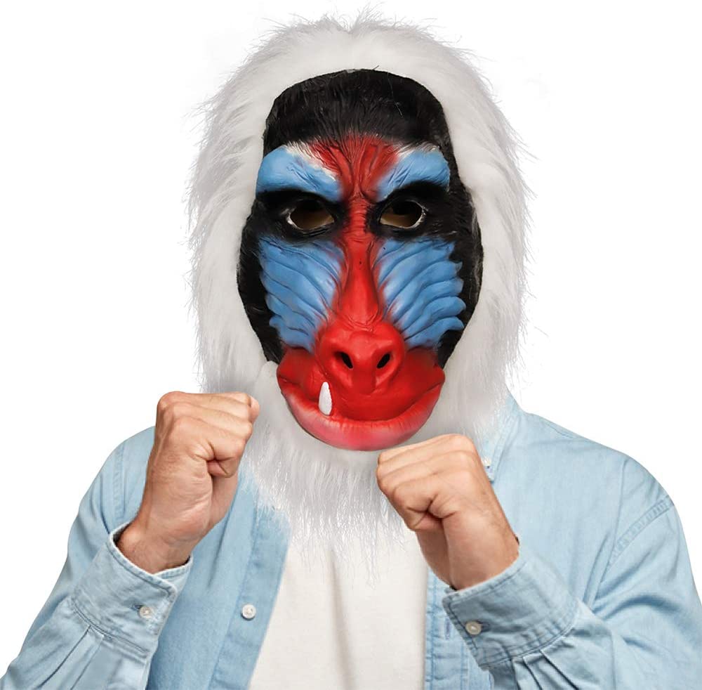 molezu Baboon Mask Monkey Mask, Latex Masks, Jungle Animals Chimp ...
