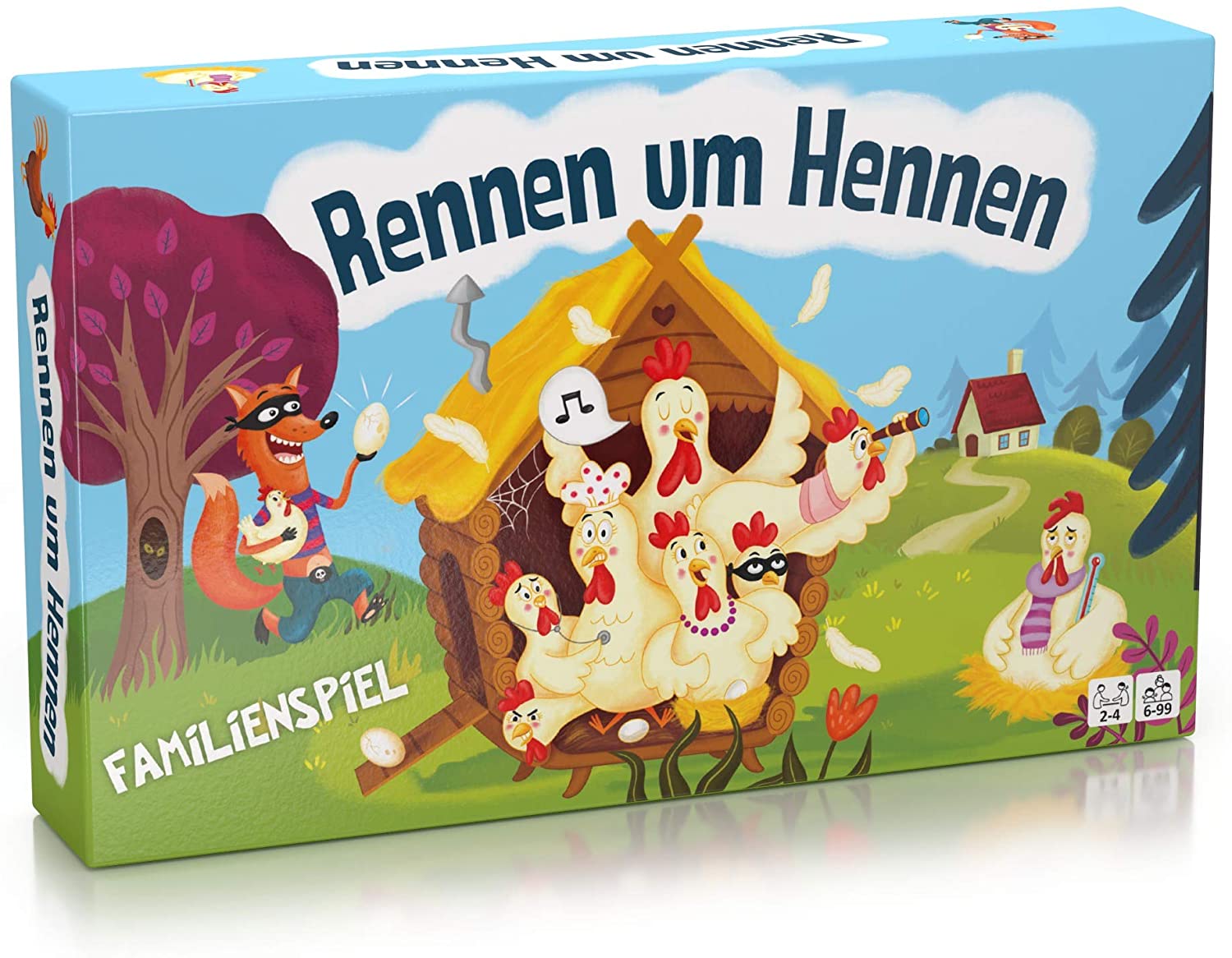 Race around Hens – The fun family game and party game from 6 years ...