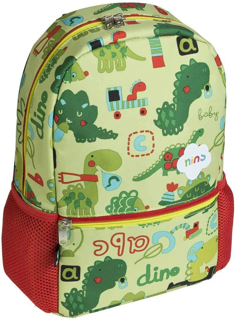 Busquets Green children’s backpack with dinosaur design – TopToy