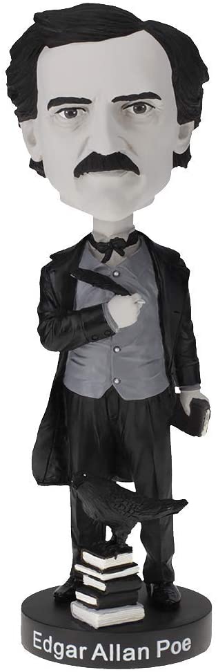 Royal Bobbles Edgar Allan Poe Bobblehead – Limited Edition Black ...