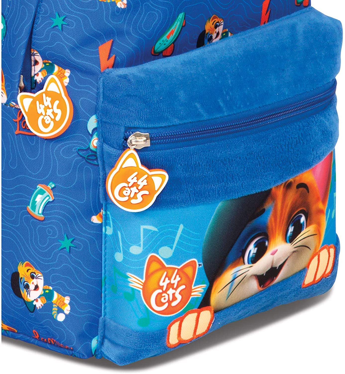 Fabrizio Kids 44 Cats Rucksack 36 cm 36 cm Royal Blue – TopToy