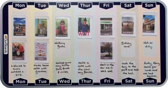 Visual timetable for autistic children to help reduce anxiety, avoid ...