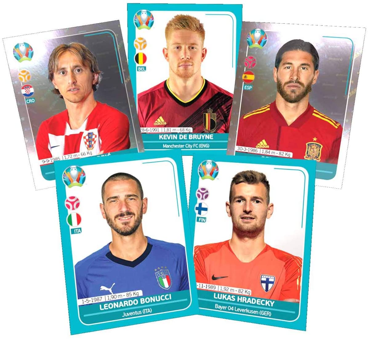 Panini EP20STP Euro 2020 Preview Sticker Collection Packs, x60 – TopToy