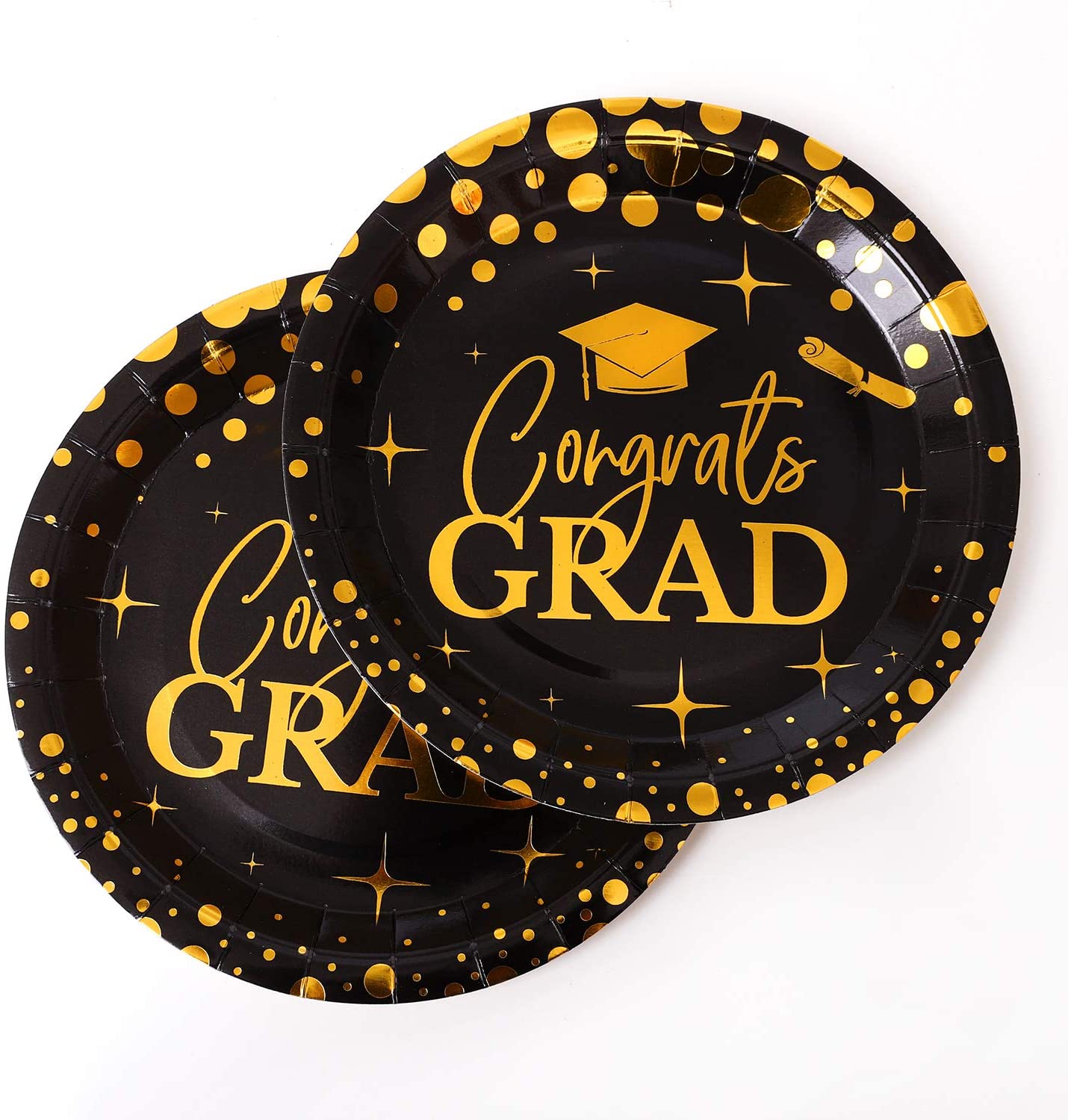 Aneco 98 Pieces Graduation Party Tableware Party Supplies Party Pack ...