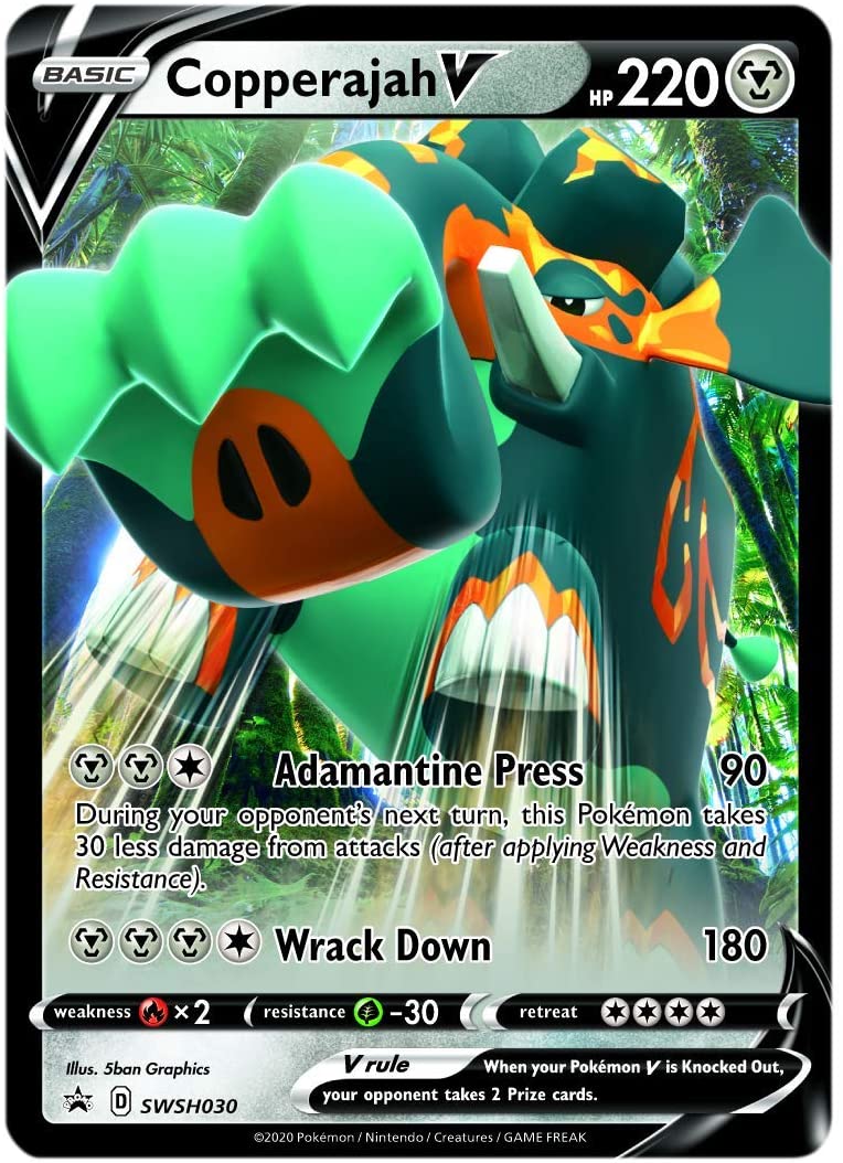 Pokemon POK07114 Pokémon TCG: Copperajah V Box, Multi – TopToy