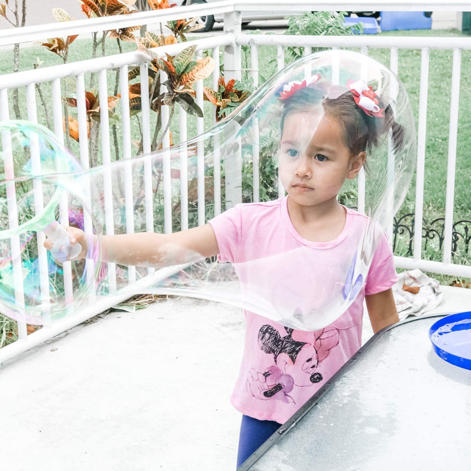 INNOCHEER Bubble Wands Set for Kids , 27 Pack Large Bubble Wand Big ...