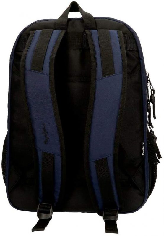 Pepe Jeans Split Double compartment Backpack Blue 31x44x15 cms ...