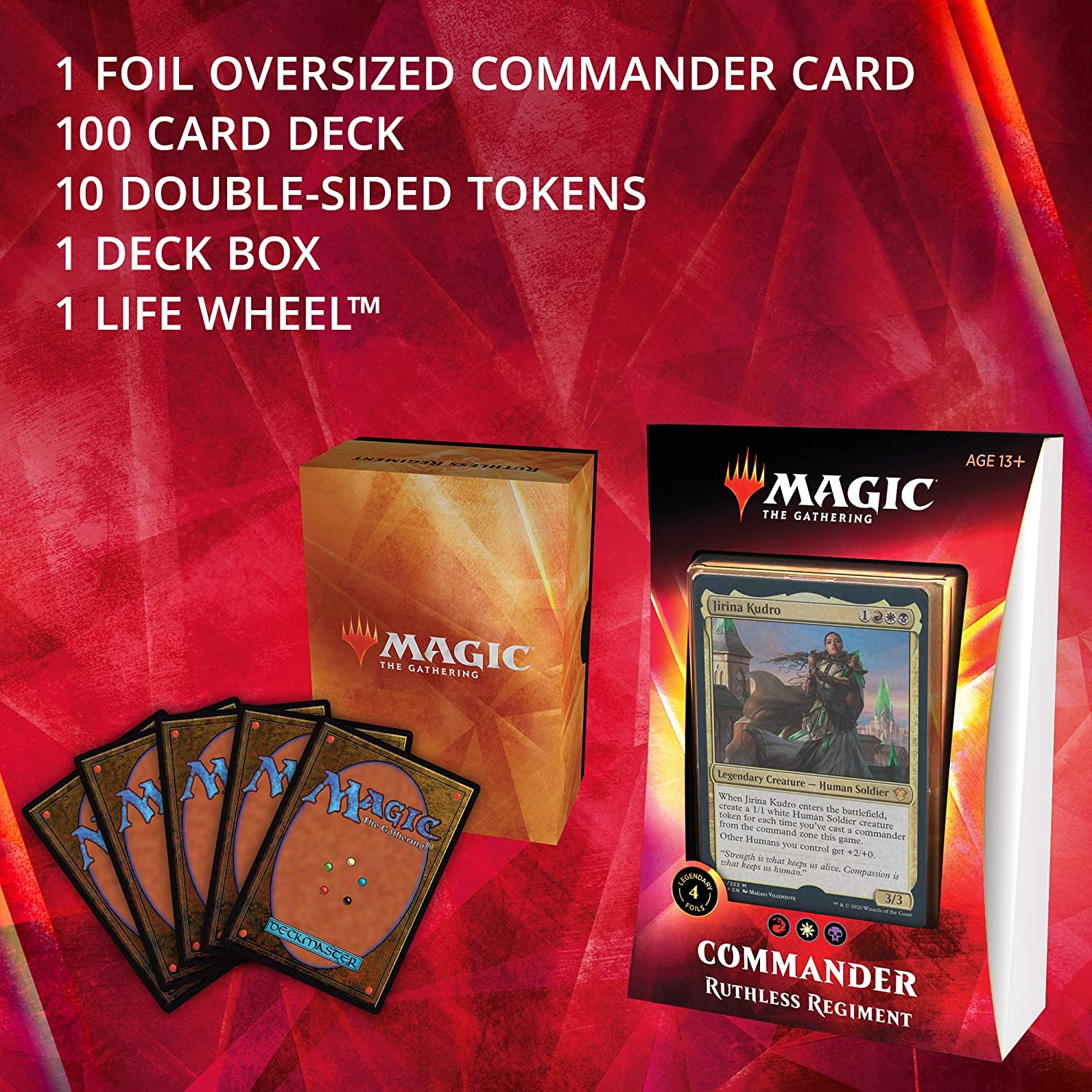 Magic: The Gathering Ikoria Ruthless Regiment Commander Deck – TopToy