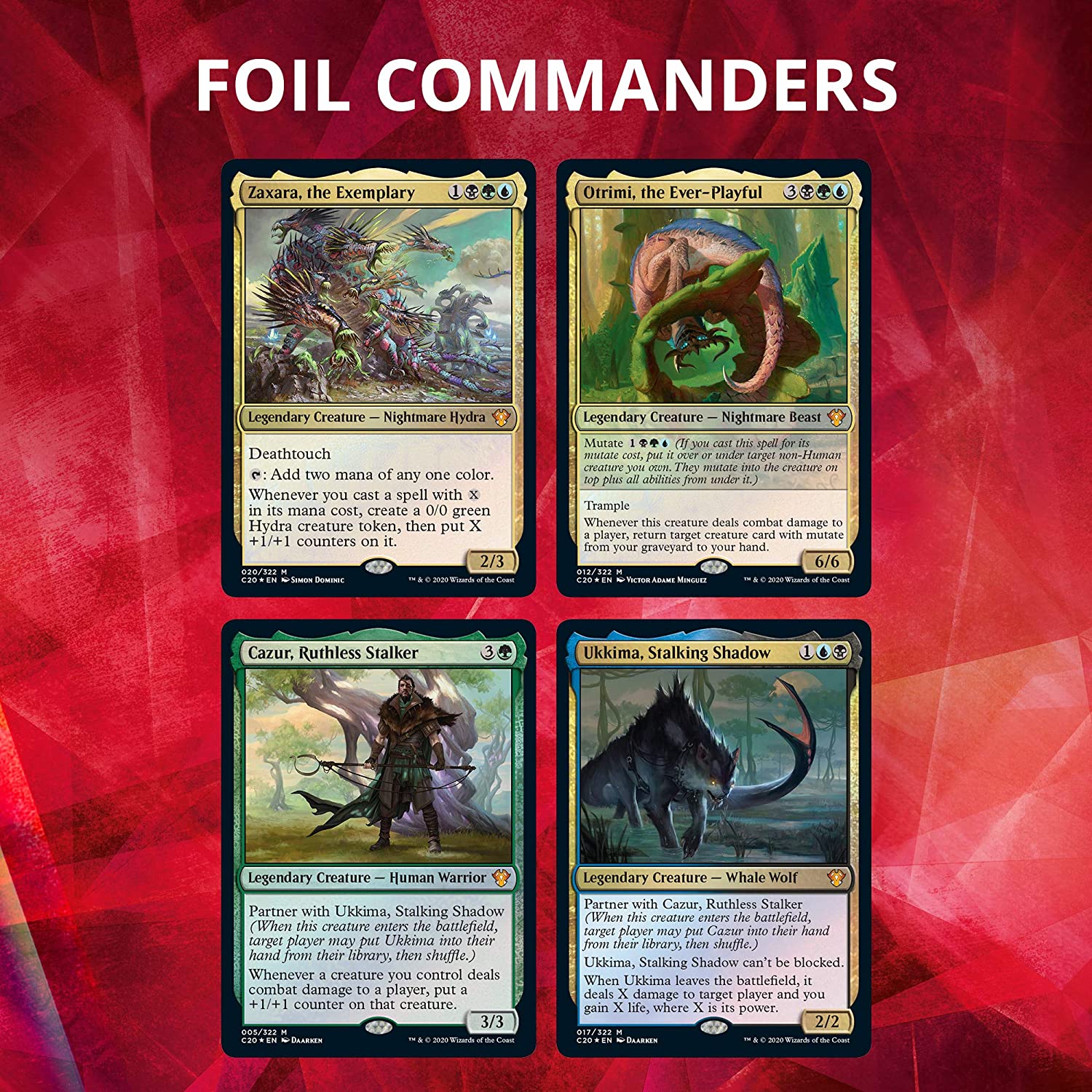 Magic: The Gathering Ikoria Enhanced Evolution Commander Deck – TopToy
