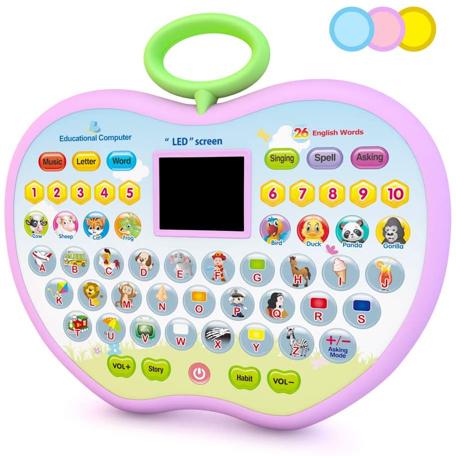 Eala Education Learning Computer Tablet Toy Gift for Kids Girls Boys ...