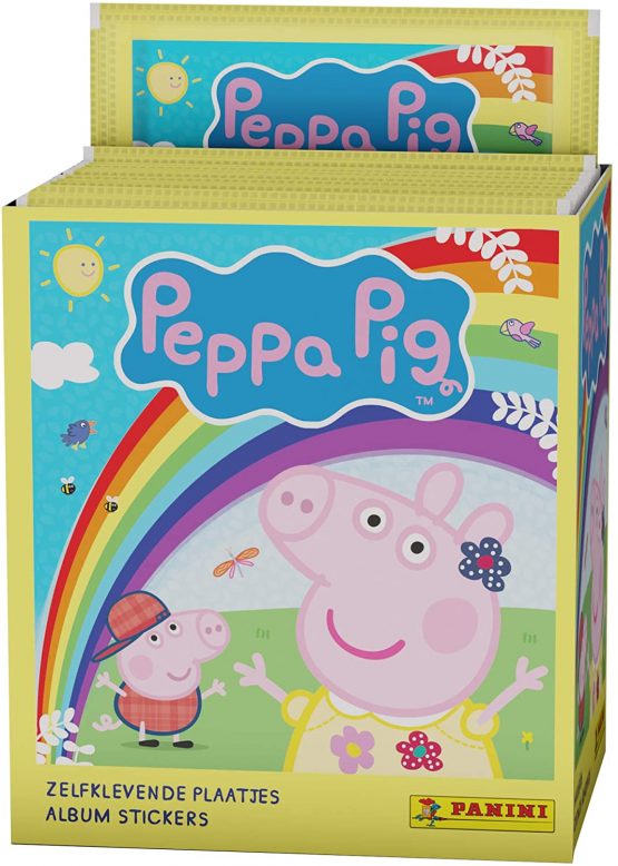 Panini Peppa Pig My Favourite Things Sticker Collection Packs (x50 ...