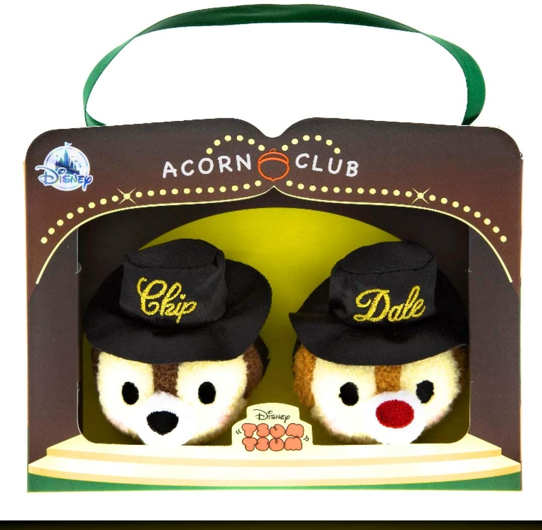 Tsum Tsum Disney Chip n Dale Acorn Club 75th Anniversary Mini Plush ...