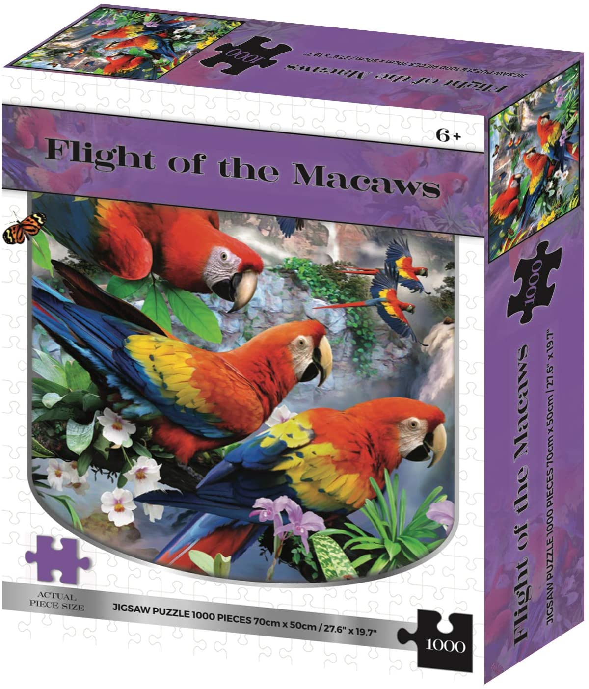 Howard Robinson K22517 Kidicraft – Flight of Macaw Traditional Jigsaw ...