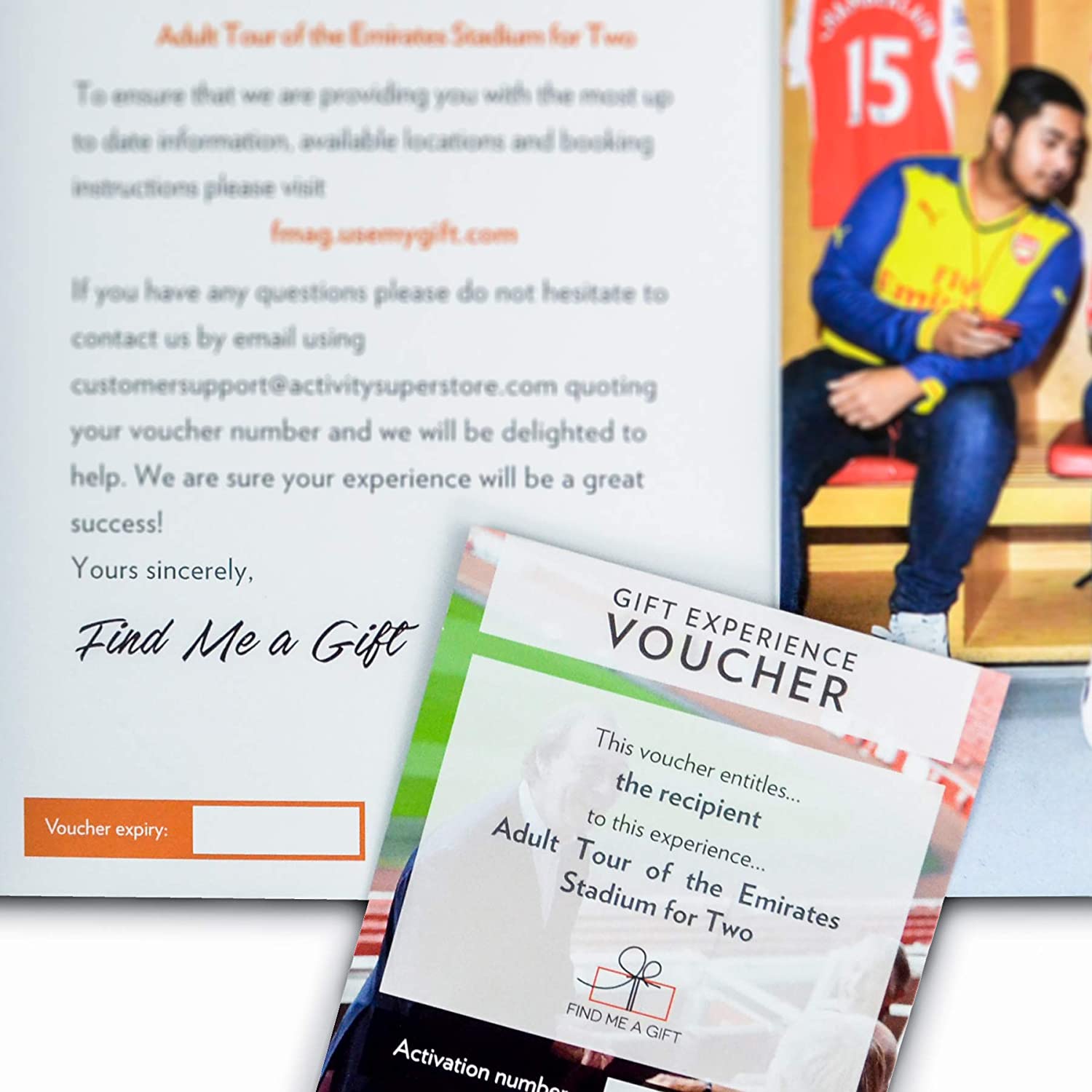 Activity Superstore Gift Experience Day Voucher – Arsenal Football Club ...