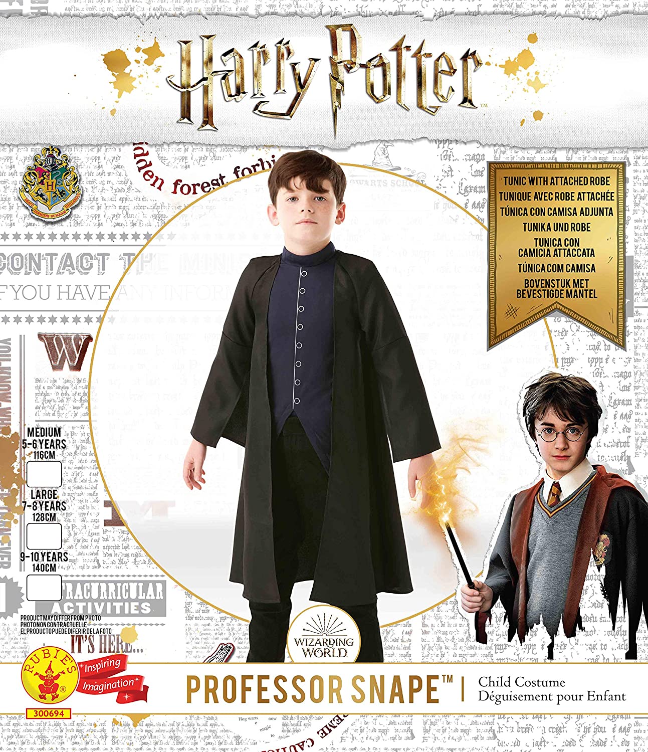 Rubie’s Official Harry Potter Professor Severus Snape Robe Costume ...