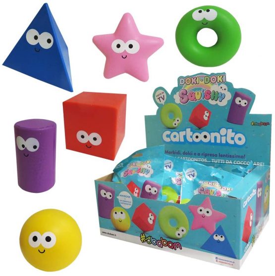 Sbabam – Squishy CARTOONITO Complete Collection 6 Pieces Slow Rising ...