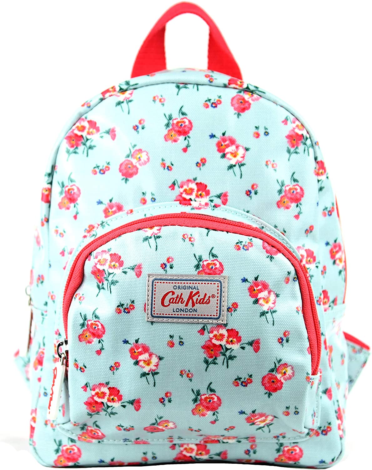 Cath Kidston Kids Mini Rucksack Pansies Design in Pale Celadon Blue ...