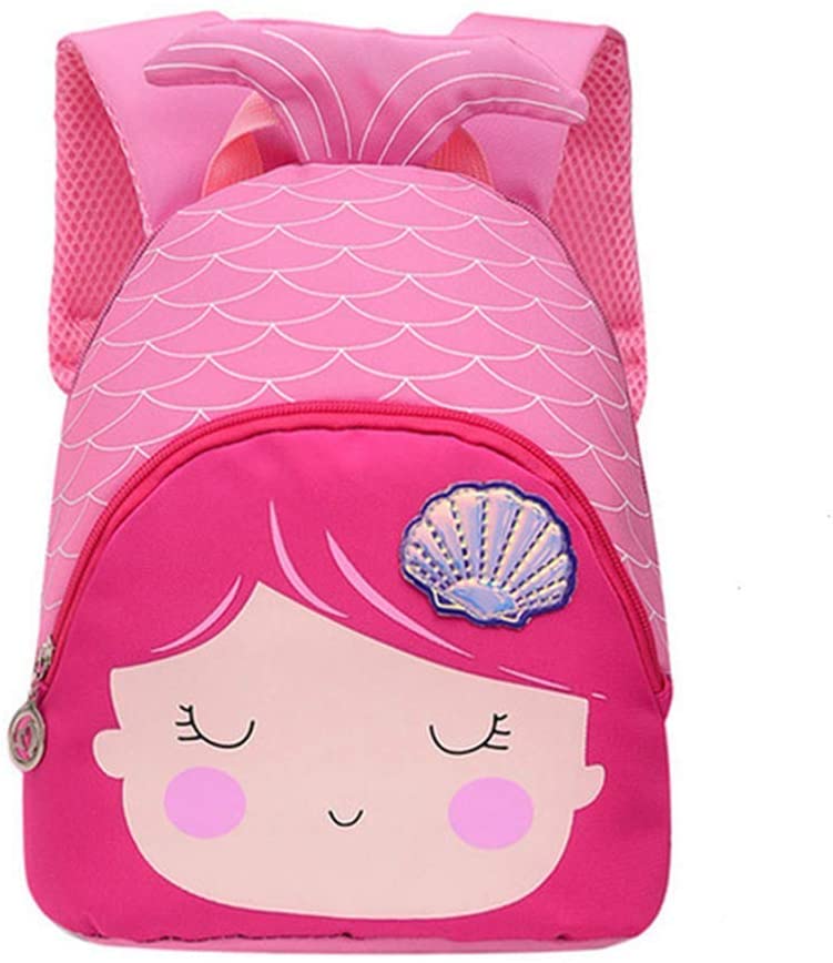 3D Animal Children School Backpack for Girls Mermaid Backpack and ...