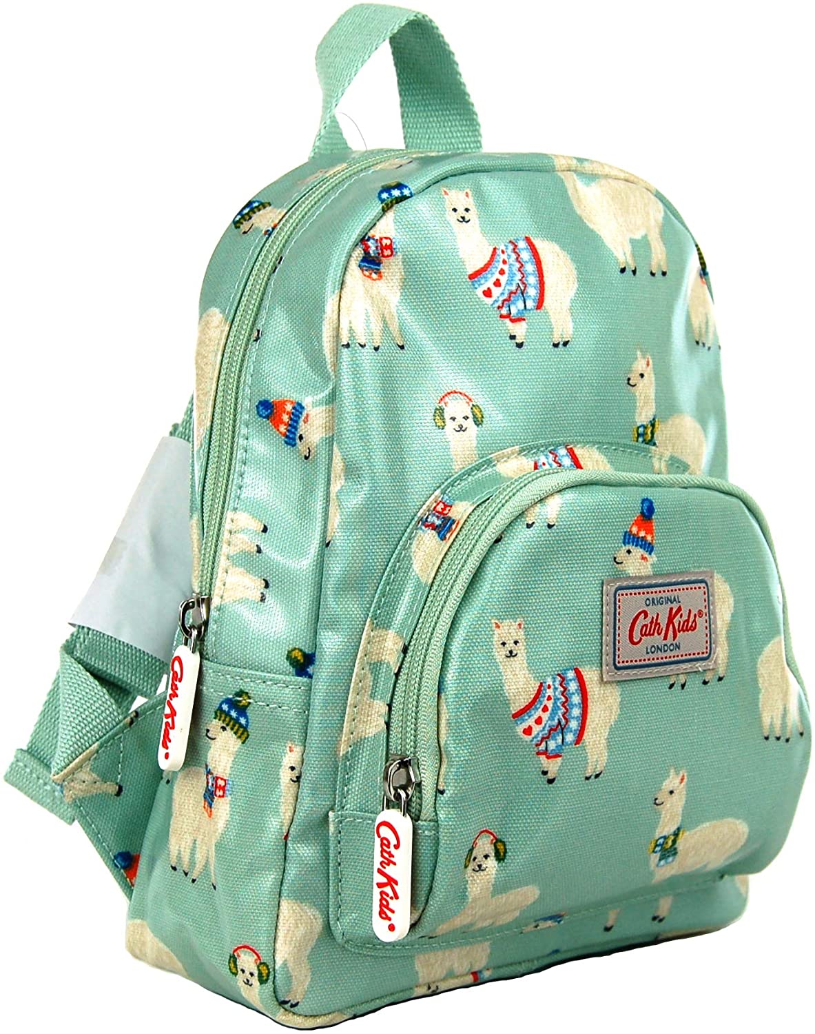 Cath Kidston Kids Mini Rucksack Mini Alpacas Design in Pale Celadon ...