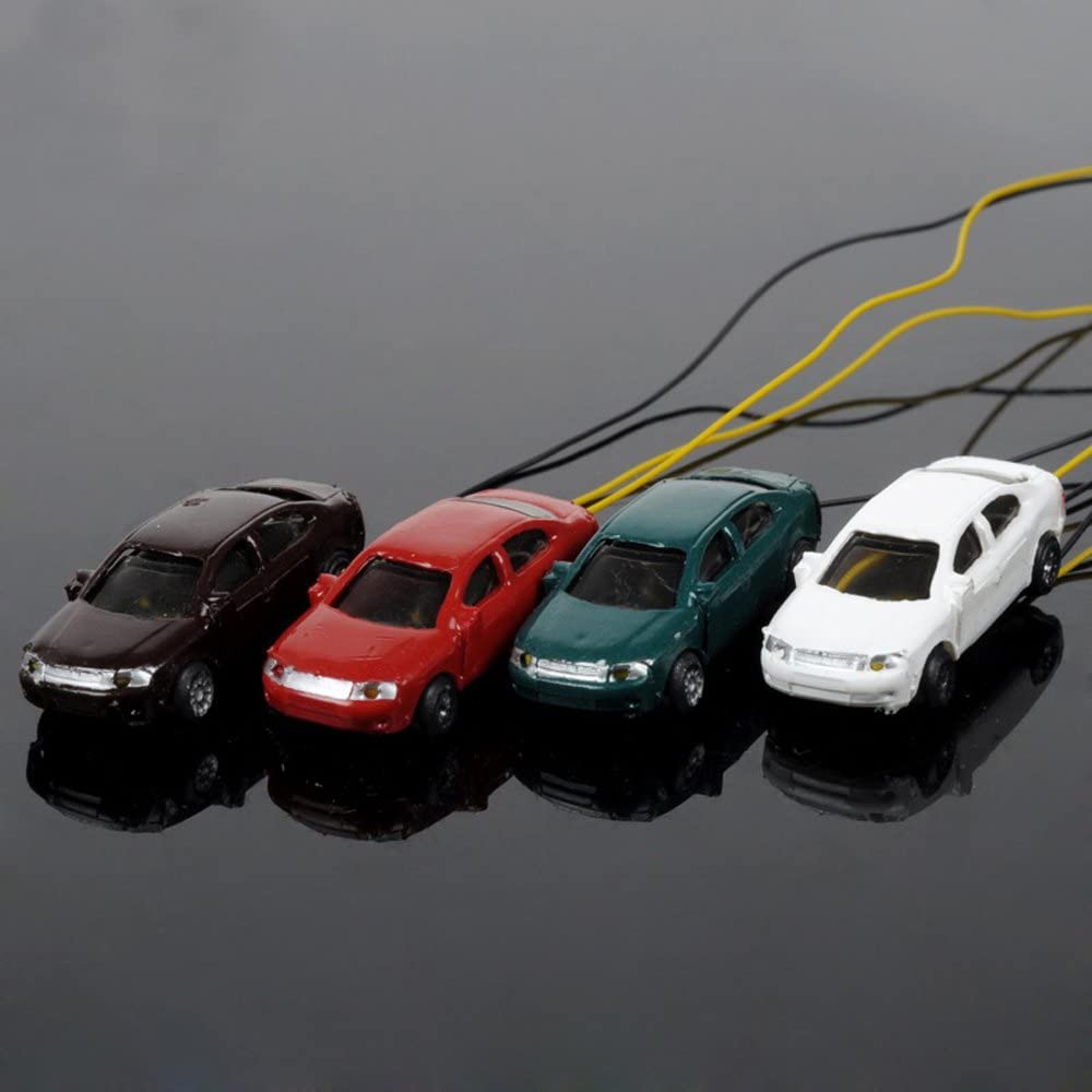 Evemodel 12pcs Head Light Model Car 1:160 Layout N Scale 12V EC150 – TopToy