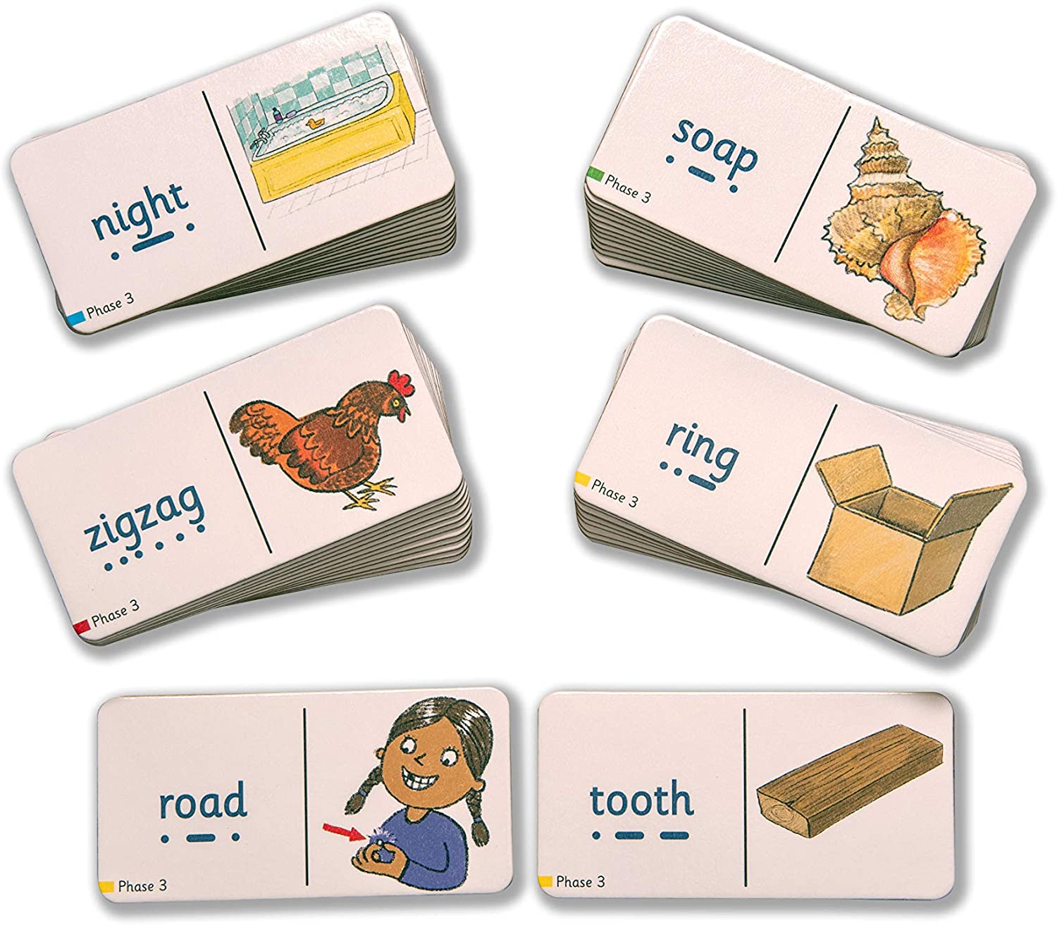 Learn Well T3329 Decodable Dominoes – Phase 3 Words – TopToy