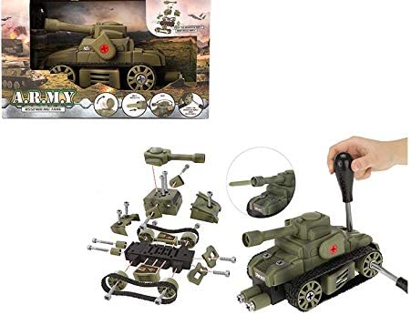UMKY Build A Tank Army Tank For Kids Takepart Military tank Toys For ...
