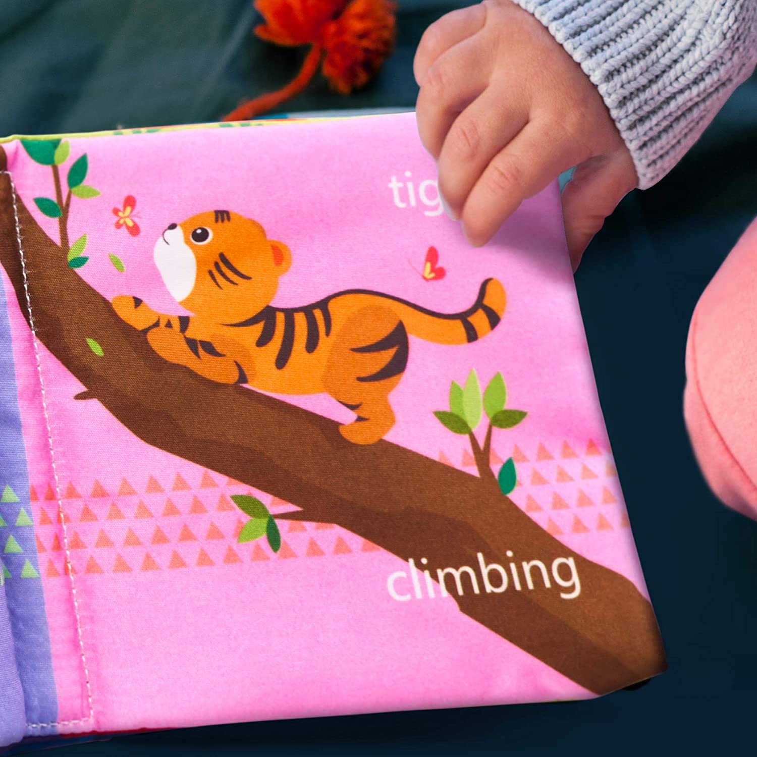 THE TWIDDLERS – 6 Pack Soft Books for Babies, Development Toys – TopToy