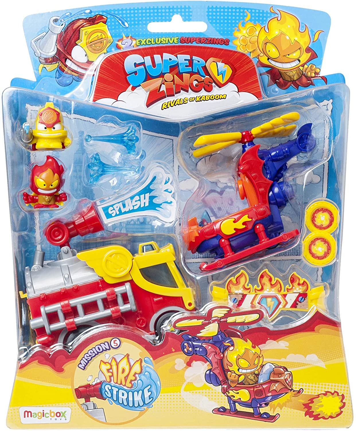 SuperThings – Series 5 – Mission Fire Strike Blister Pack (PSZSB216IN50 ...