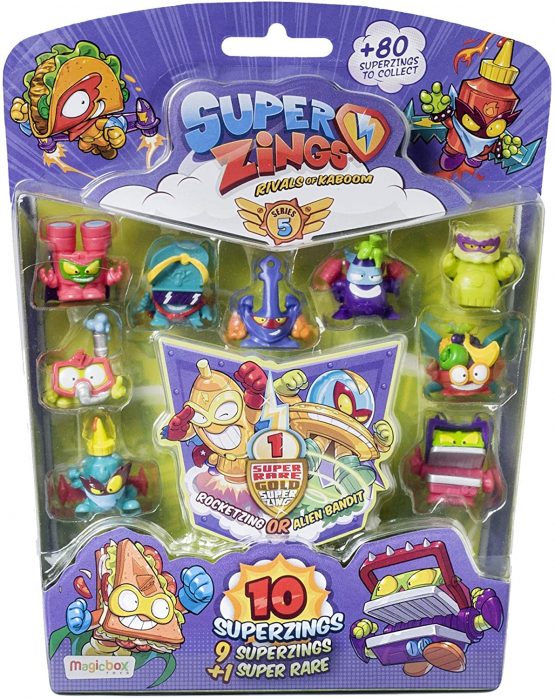 SuperThings – Series 5 – Blister pack with 10 figures (PSZ5B016IN00), 9 ...