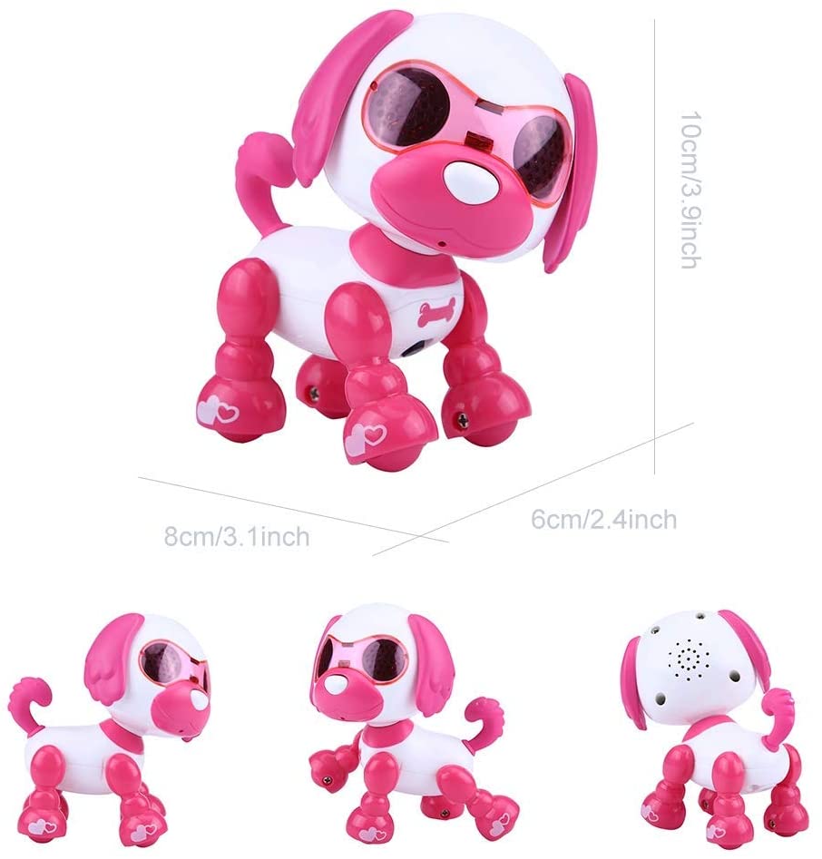 RC TECNIC Robot Dog Mimes with Music and Lights | Mini Smart ...