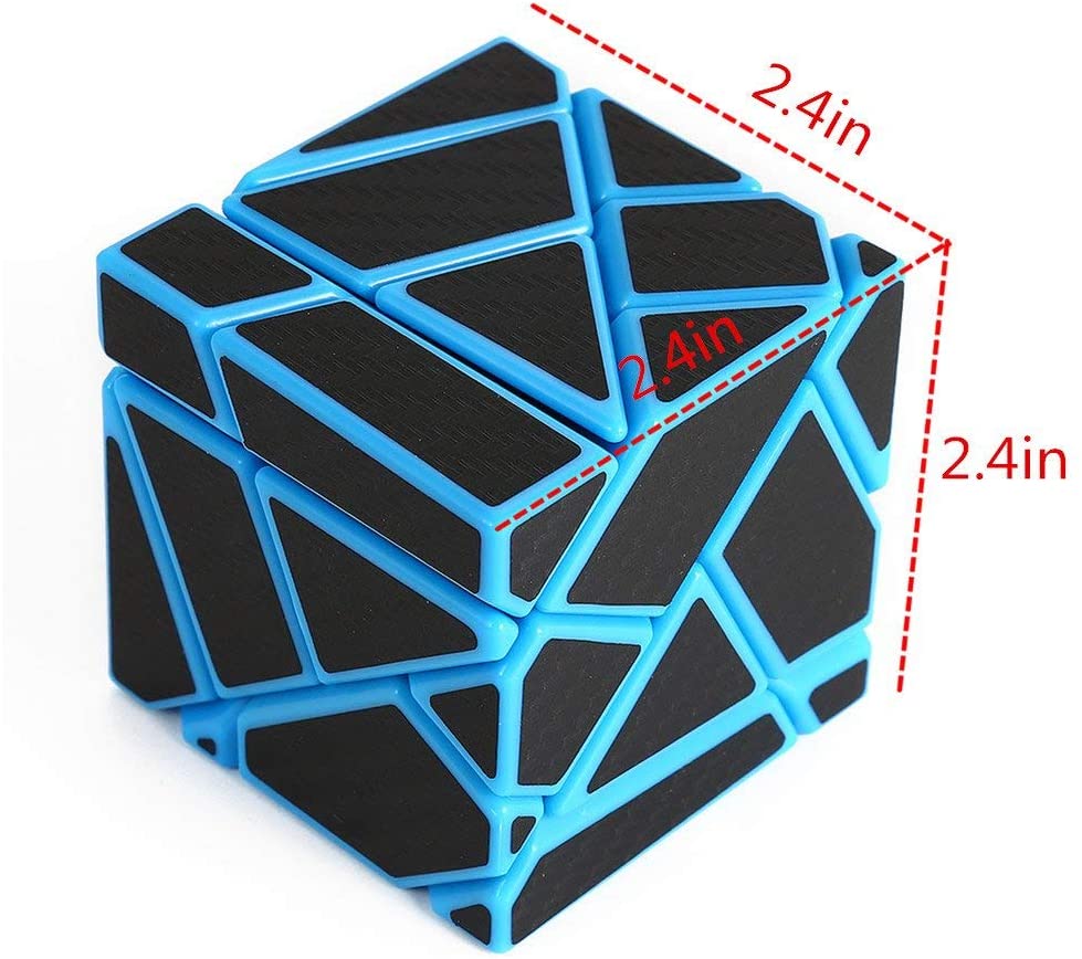 ThinkMax Ghost Cube, 3*3 Magic Speed Cube, Brain Teasers Puzzles for ...