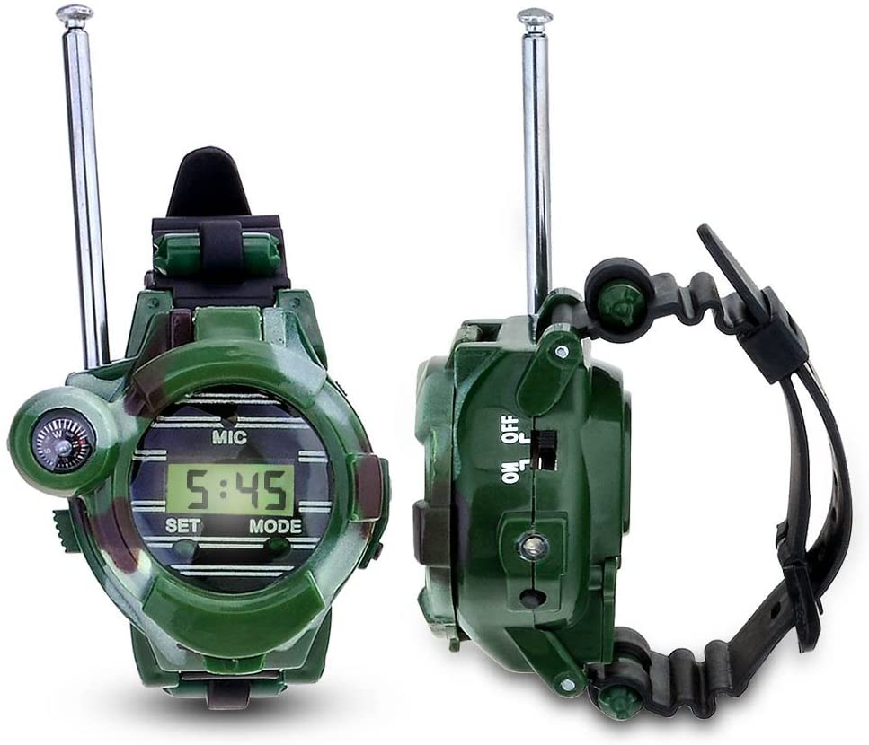YDI Walkie Talkies for Kids, Two-Way Long Range Watch Radio Transceiver ...