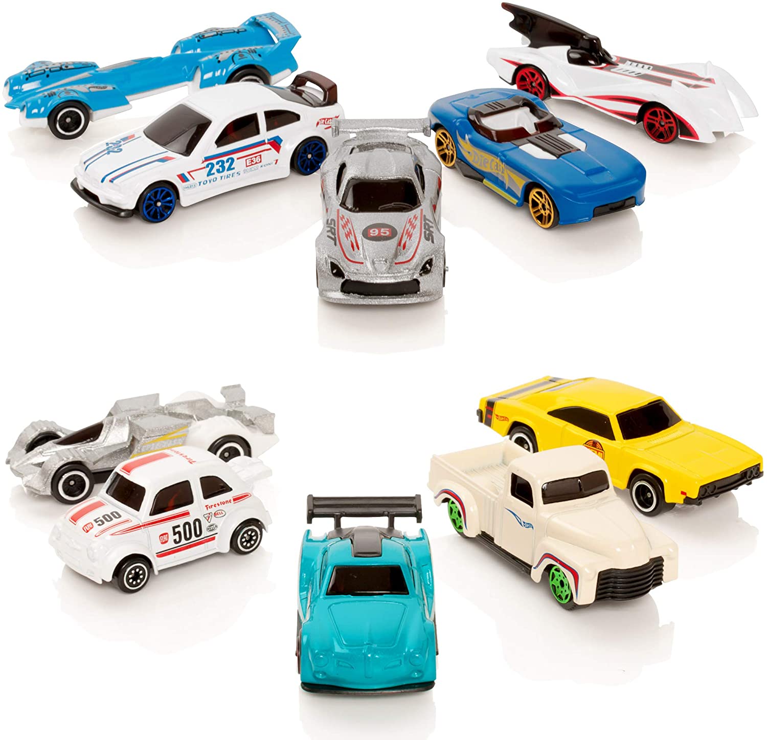 Wheelz Diecast 20 Piece Die Cast Metal Toy Cars Set – Set of 20 ...