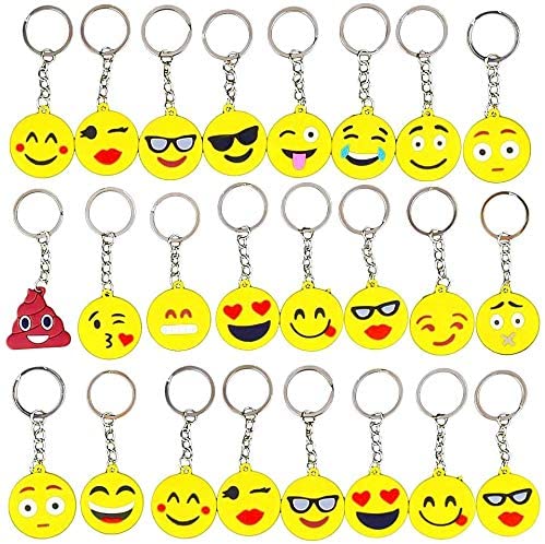 Funmo Mini Emoji Keychain, Emotion Keyring, Ring Keyfob, Bag Pendant ...