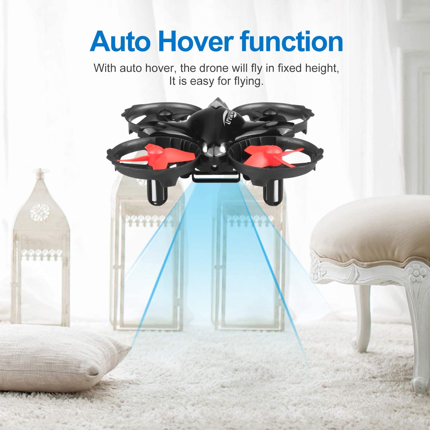 Mini Drone Helicopter for Kids – U`King Mini Drones for Kids RC Drone ...