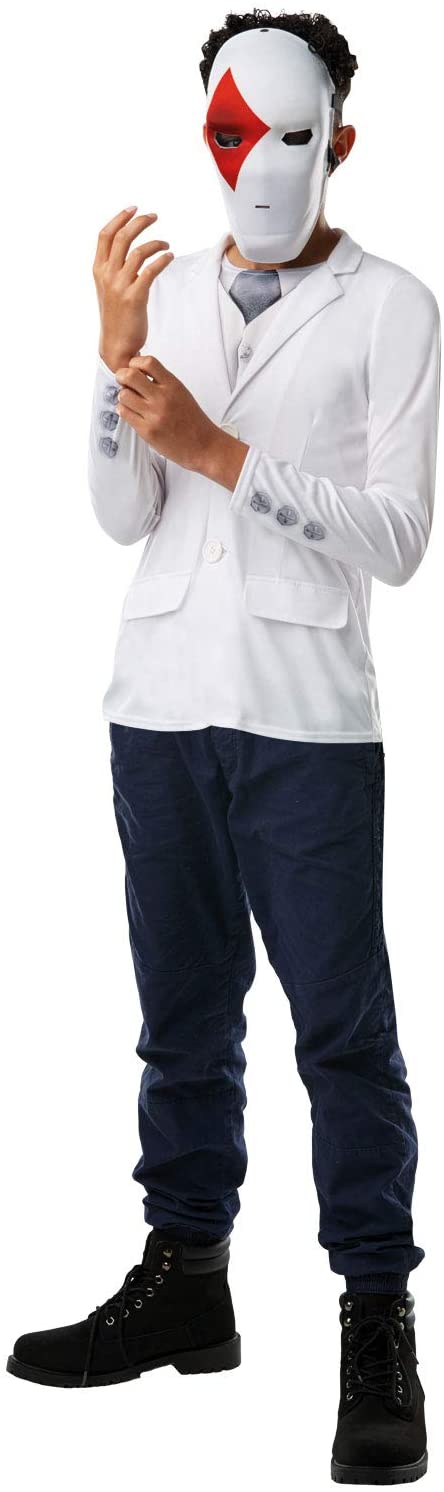 Rubie’s Official Fortnite Wild Card Costume Kit – Top and Mask, Childs ...