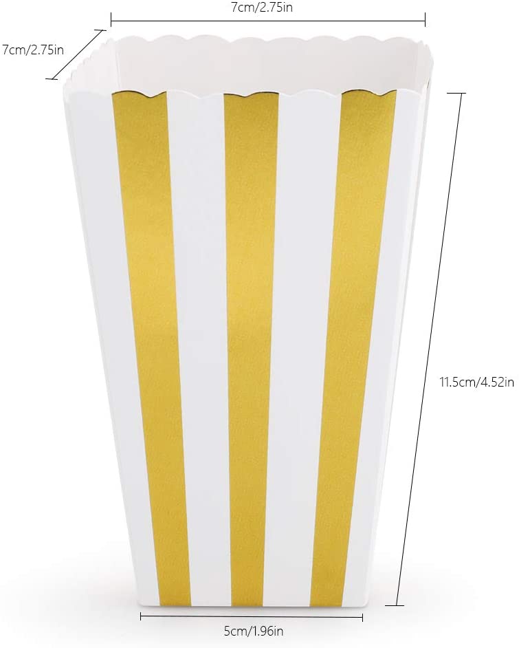 Venga amigos Popcorn Boxes,Containers for Party Birthday Wedding Gift ...