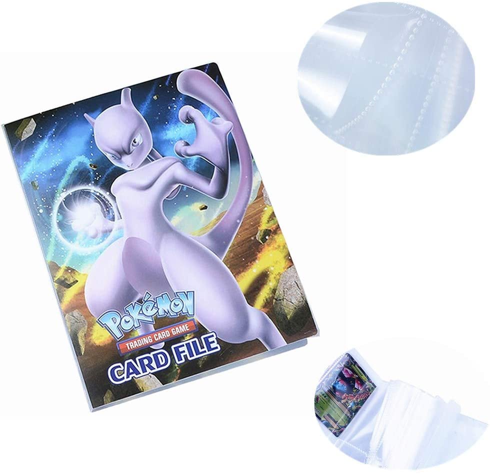 Pokemon Trading Card Protector Sleeves Trading Card Album Binder ...