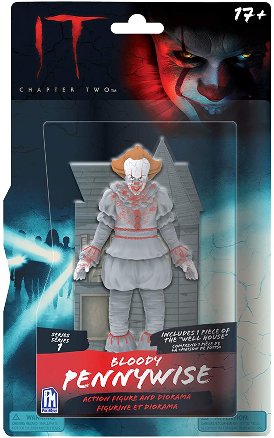 IT 5″ Action Figure (Bloody Pennywise),AF4613 – TopToy