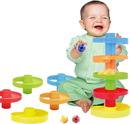 WEofferwhatYOUwant Educational Ball Drop Toy for Kids – Spinning Swirl ...