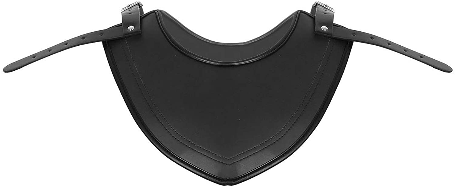 iiniim Men’s PU Leather Knights Templar Plate Armor Neck Protector ...