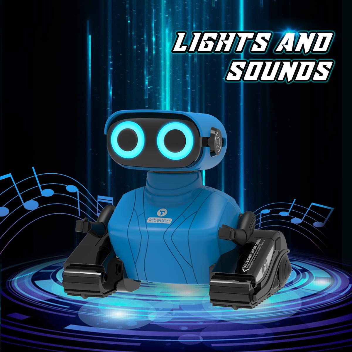 REMOKING Robot Toys for Boys Kids,Remote Control Robot Toys with LED ...
