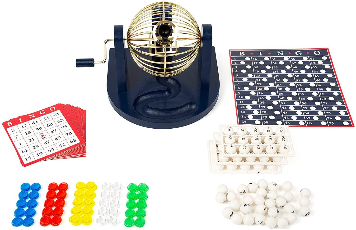 Small Foot 11406 Set, with Bingo Barrel and Accessories, a Family ...