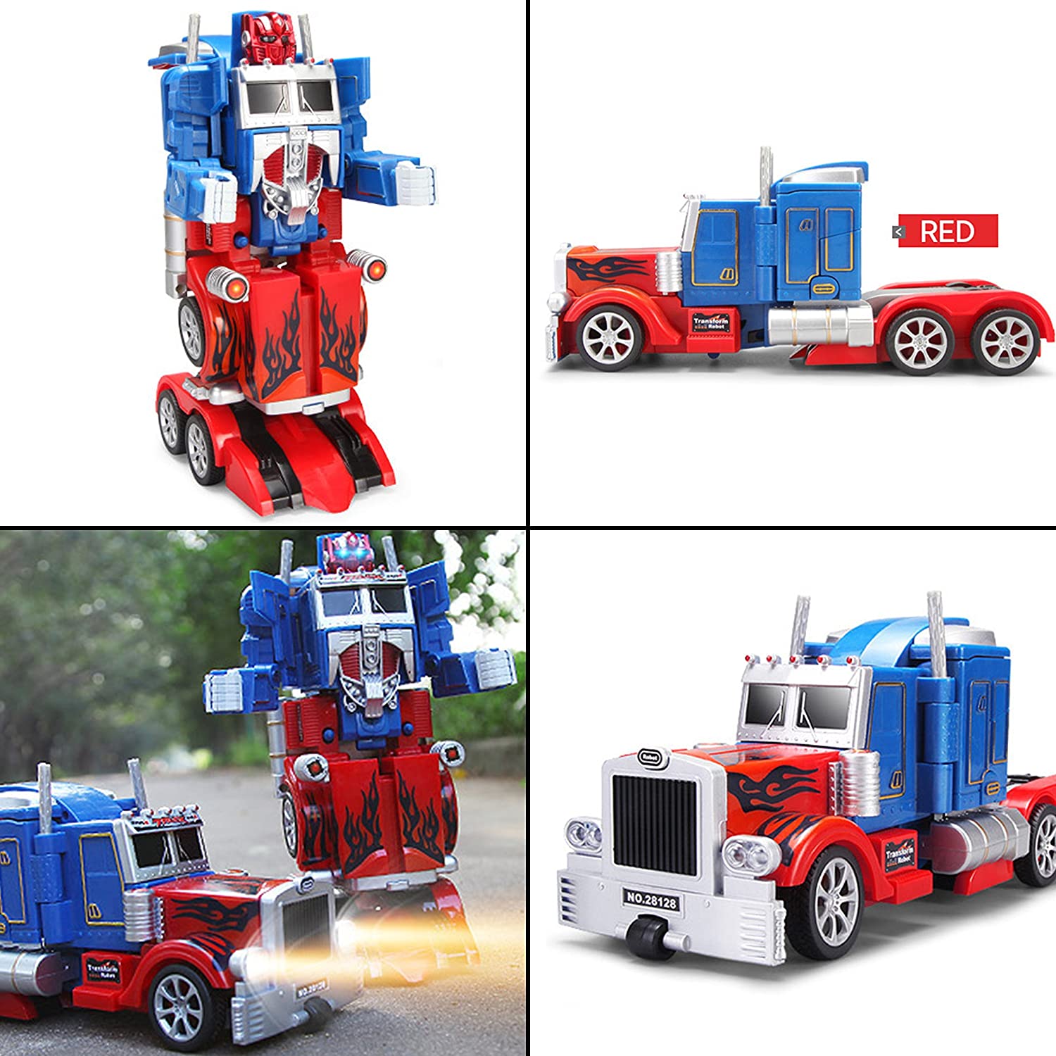 YARMOSHI Robot Truck 2 in 1 Action Figure, Autobot. This Remote Control ...