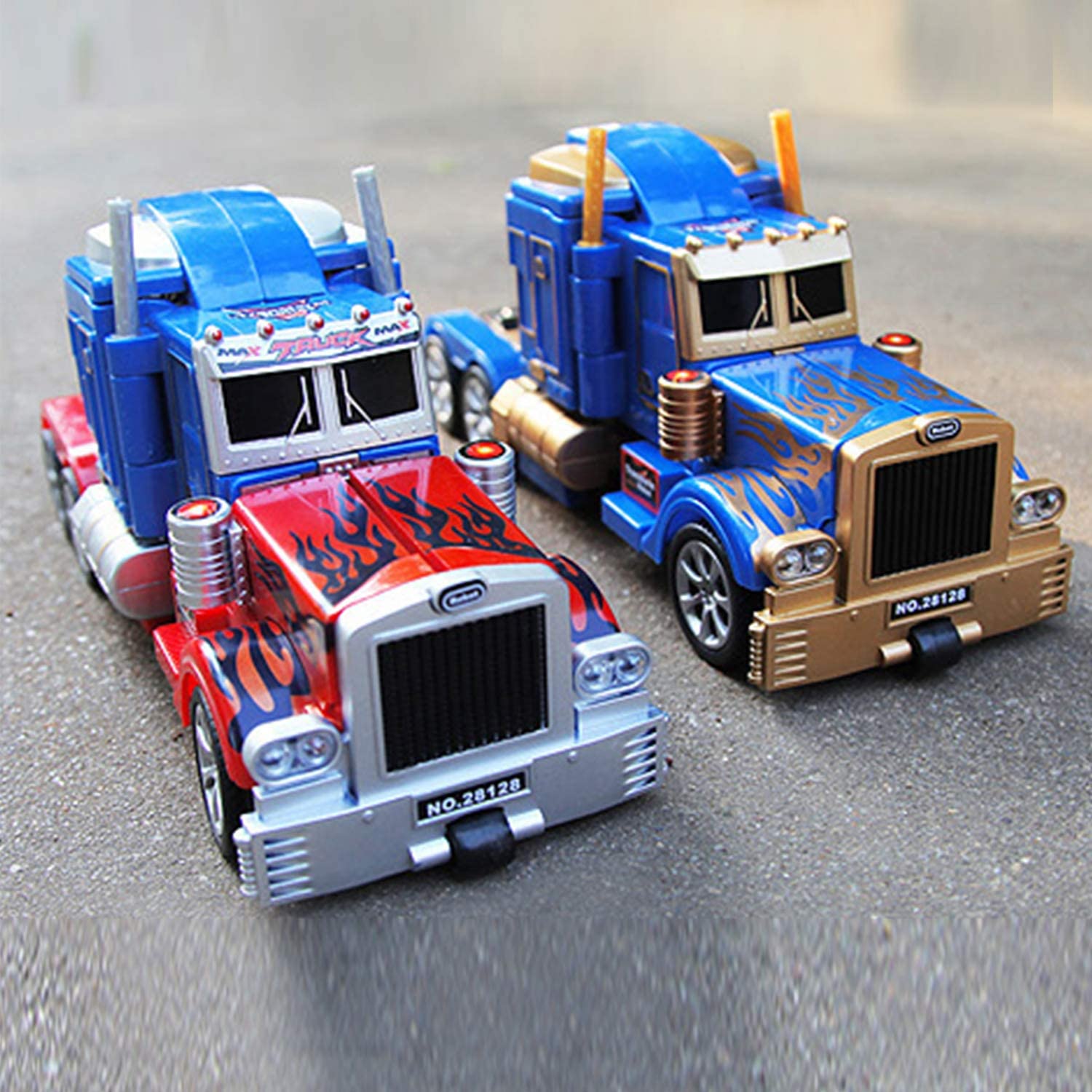YARMOSHI Robot Truck 2 in 1 Action Figure, Autobot. This Remote Control ...