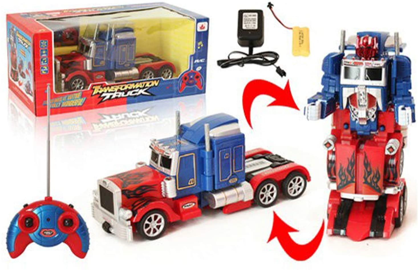 YARMOSHI Robot Truck 2 in 1 Action Figure, Autobot. This Remote Control ...