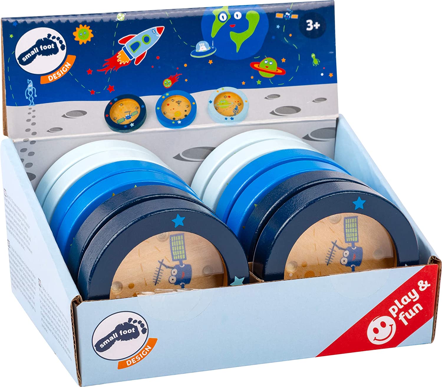 Small Foot 11447 Mini-Labyrinth Display Space, Made of Wood, Set of 12 ...