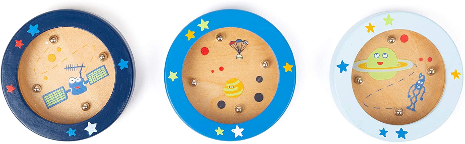 Small Foot 11447 Mini-Labyrinth Display Space, Made of Wood, Set of 12 ...