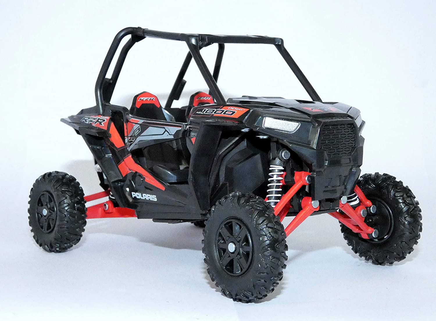 New Ray- Polaris RZR XP 900 1/18 Orange-57593 D Toy, 57593 D, Black ...