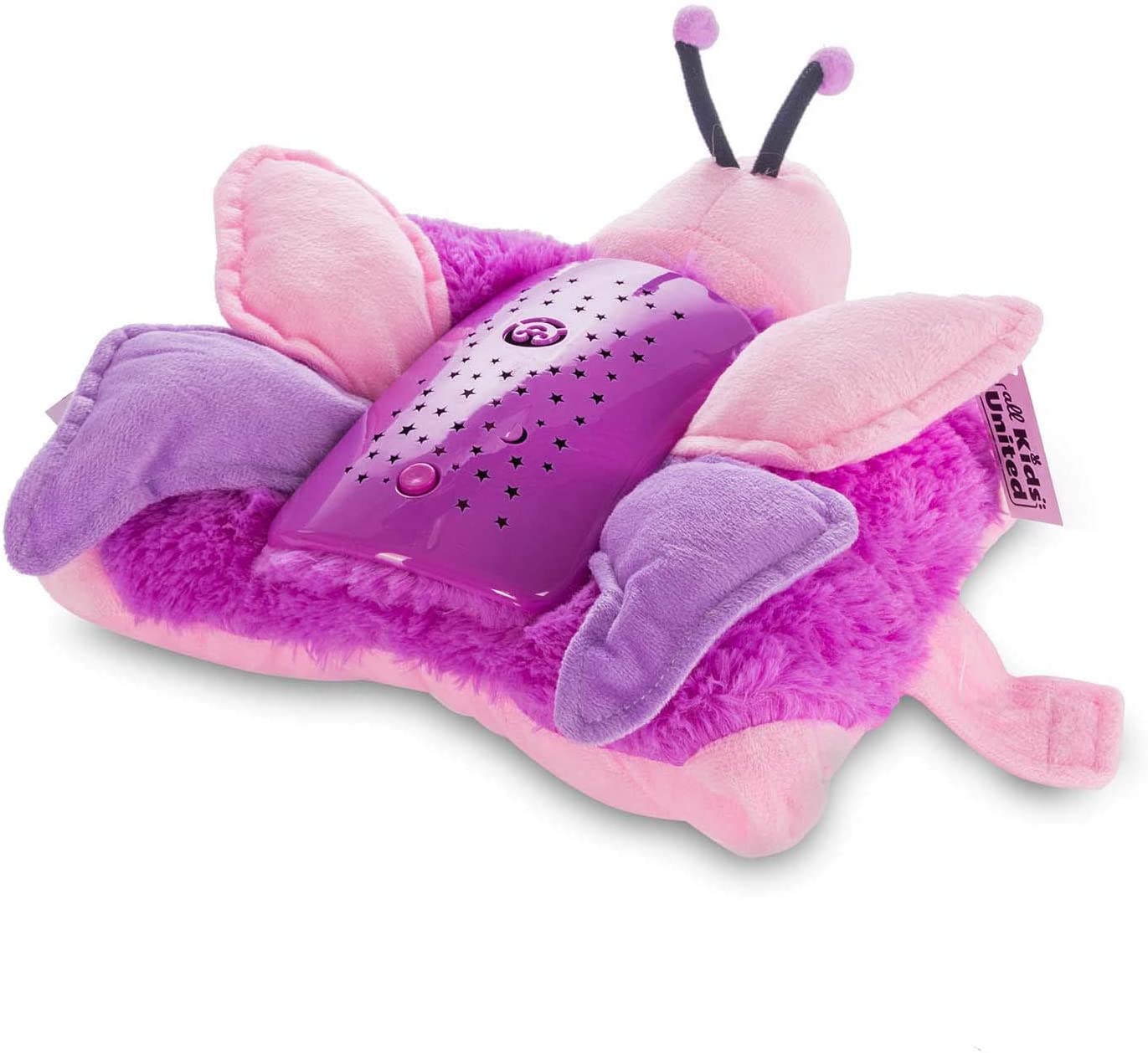 all Kids United Snooze Buddy LED Starry Sky Night Light Butterfly ...